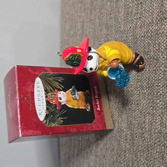 Hallmark | Holiday | 997 Hallmark Bucket Brigade Fireman Themed ...